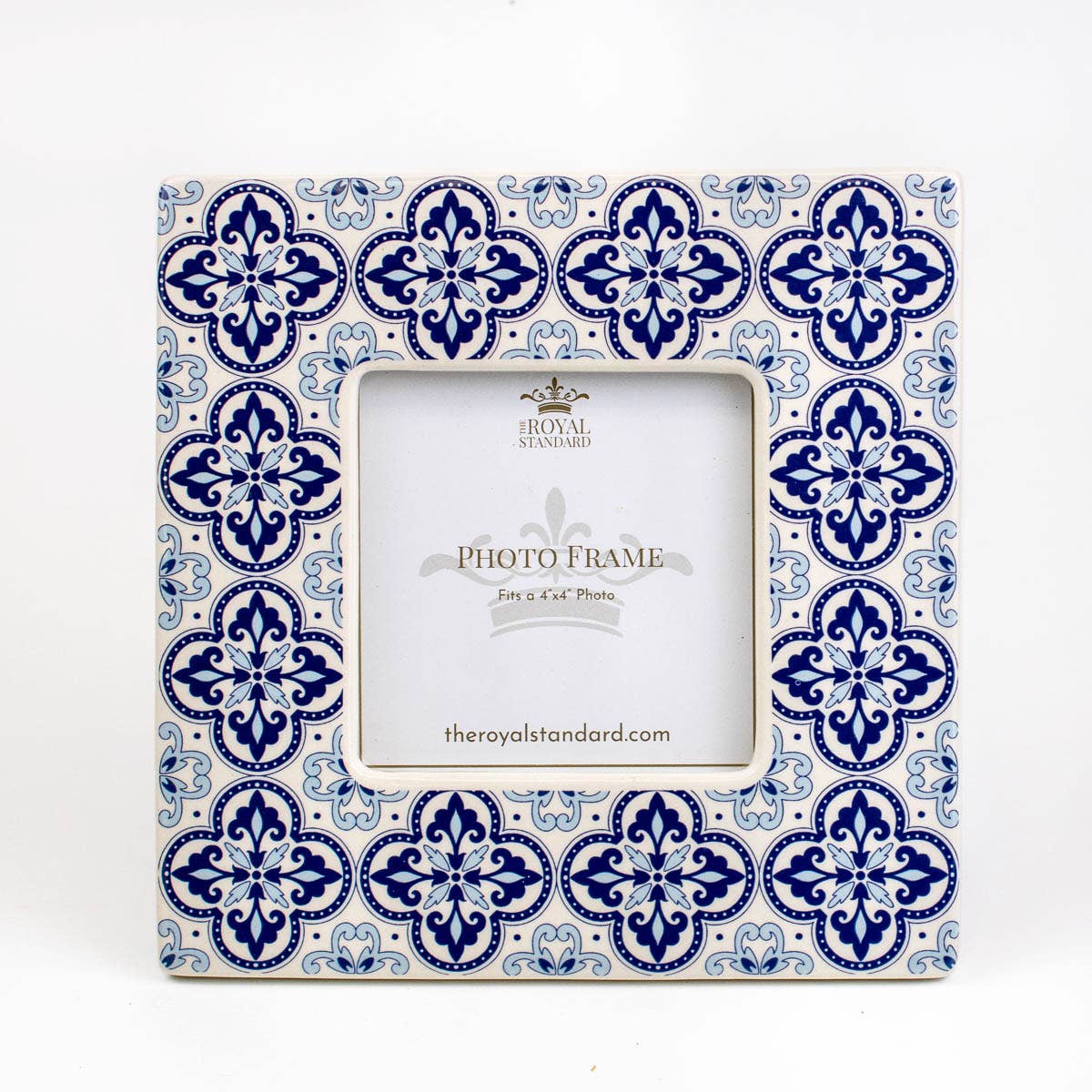 Imperial Palace Frame Blue/White 4x4 – eclectic